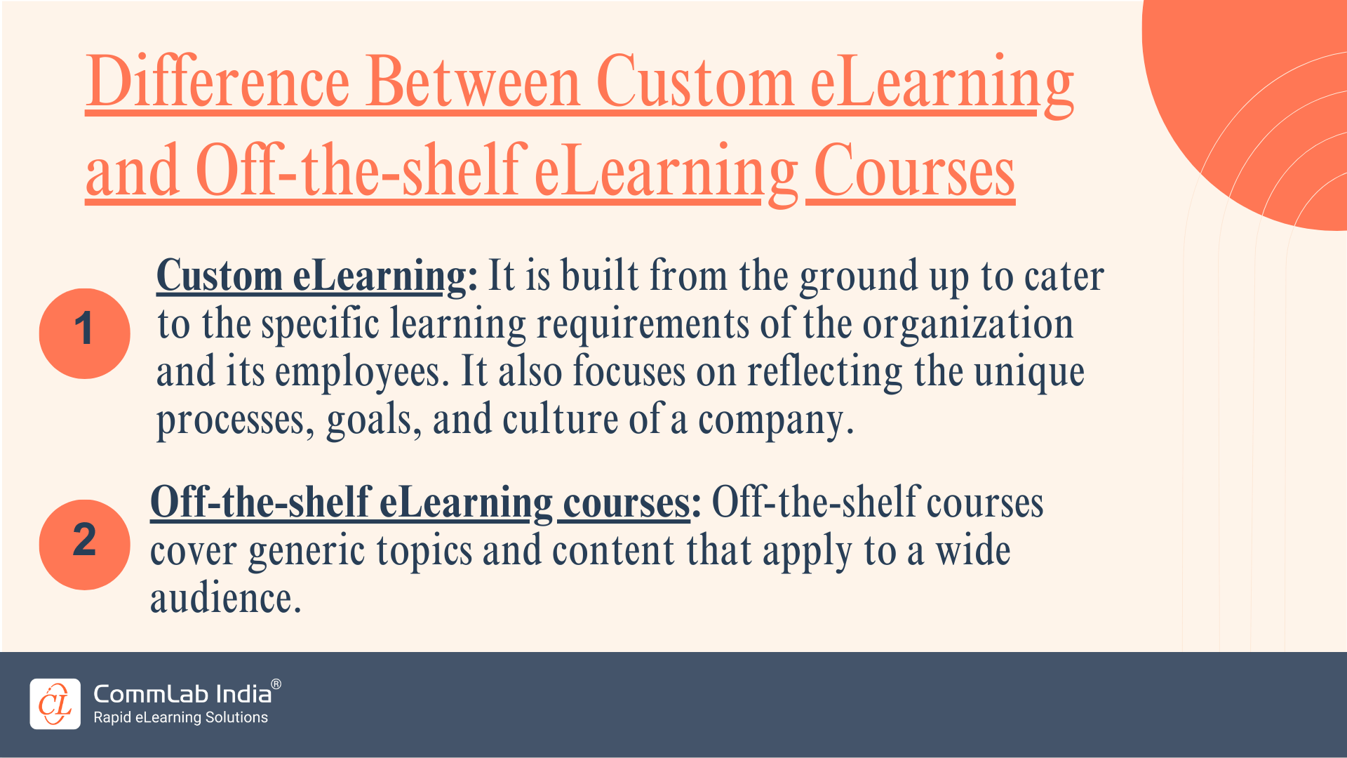 Custom eLearning: Understanding Impact on Corporate Training